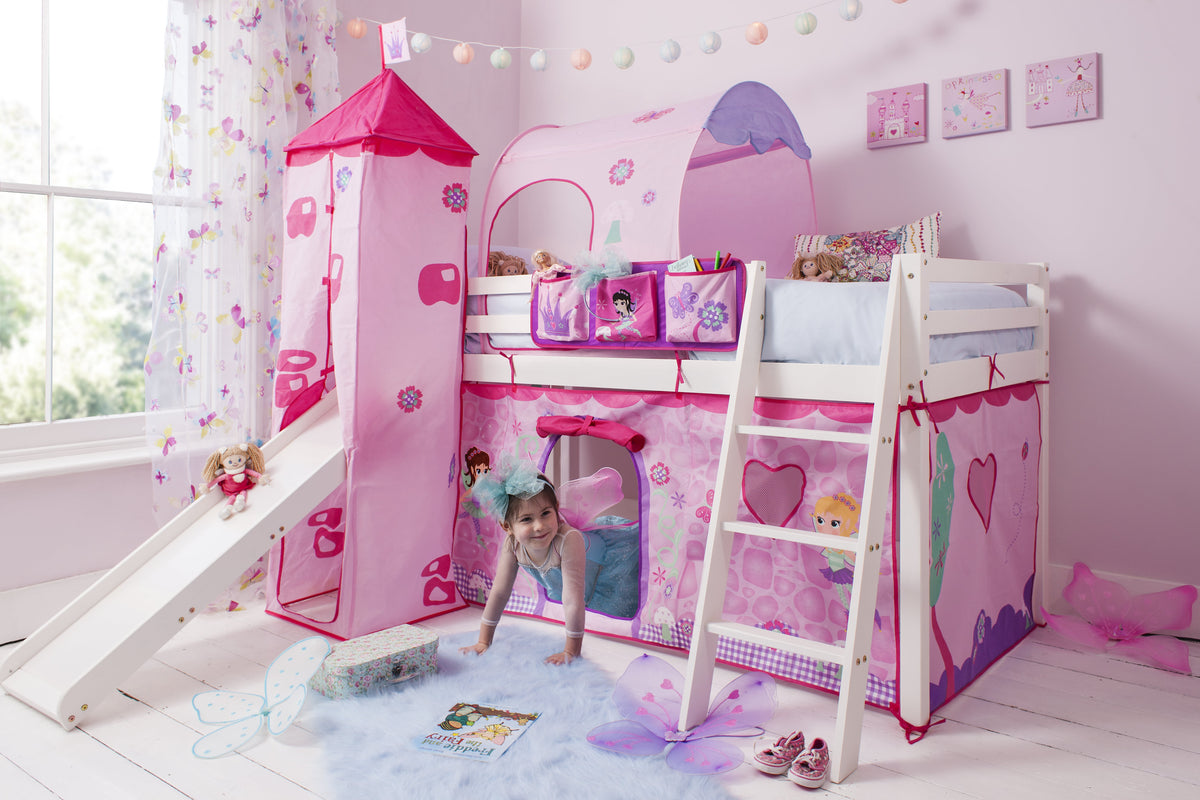 Kids Cabin Beds With Slides For Boys & Girls | Noa & Nani