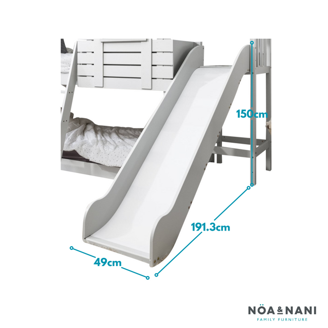 Slide in White for Christopher Treehouse Bed | Noa & Nani
