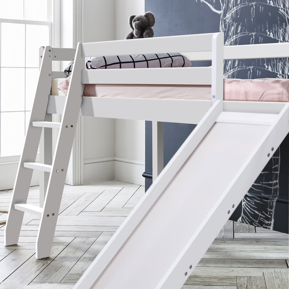 Thor Cabin Bed Midsleeper with Slide | Noa & Nani