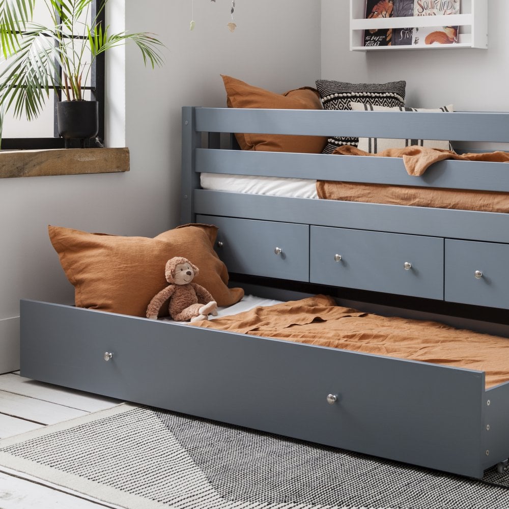 Matilda Midsleeper Cabin Bed with Pullout Drawers | Noa & Nani