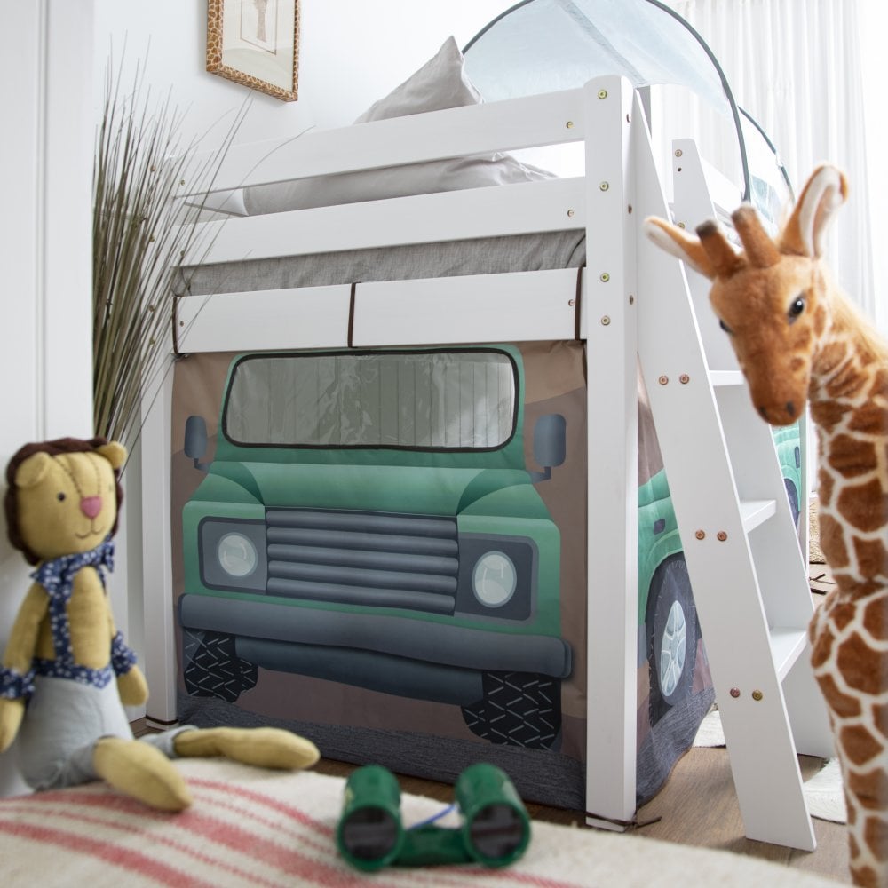 Safari Overland Off Road Cabin Bed with Slide and Tent & Tunnel | Noa ...