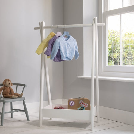Orvar Clothes Rack Organiser in Classic White | Noa & Nani