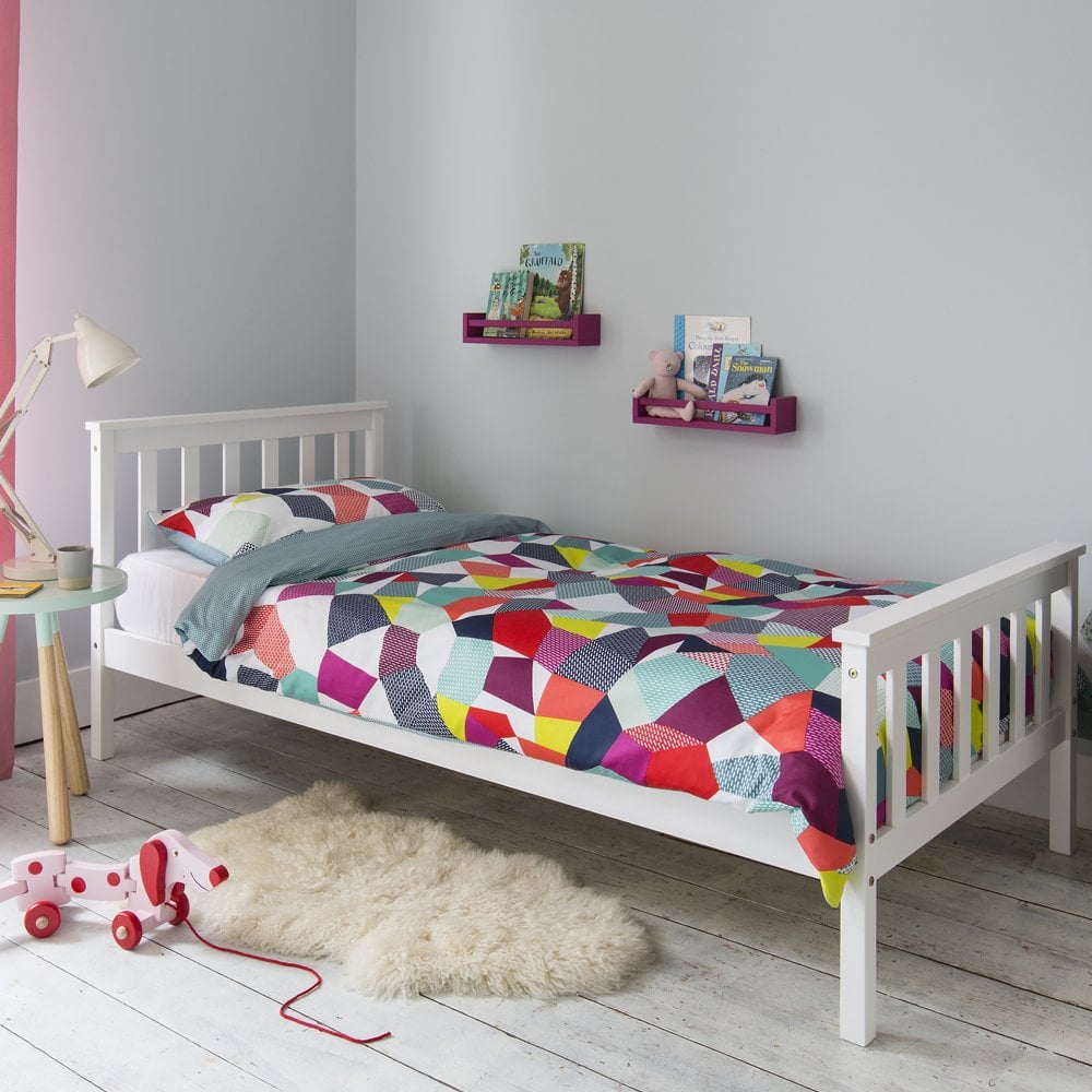 Dorset Single Bed in White | Noa & Nani