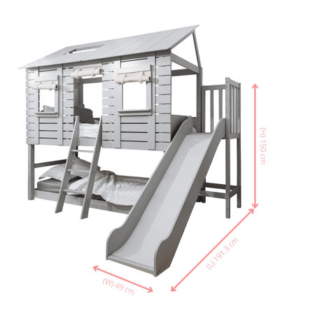 Slide in White for Christopher Treehouse Bed | Noa & Nani