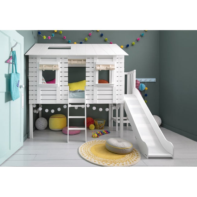 Slide in White for Christopher Treehouse Bed | Noa & Nani