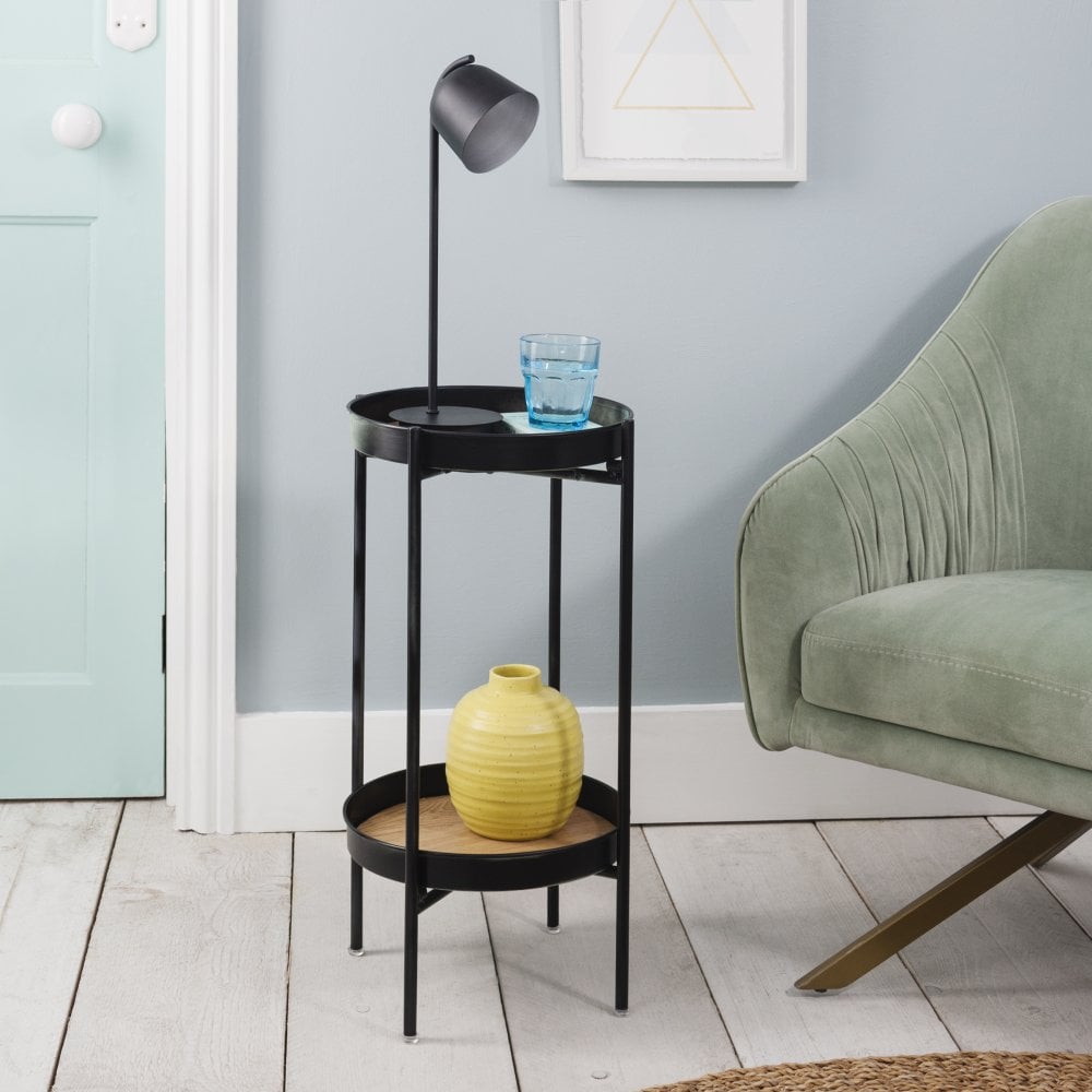 Solna Small Side Table in Solid Black | Noa & Nani